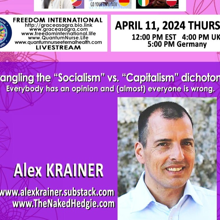 #359- Alex Krainer - Untangling the "socialism" vs. "capitalism ...