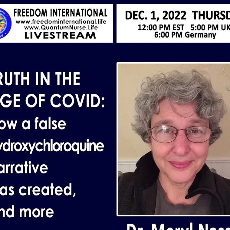 Dr. Meryl Nass -” TRUTH IN THE AGE OF COVID: How a false ...