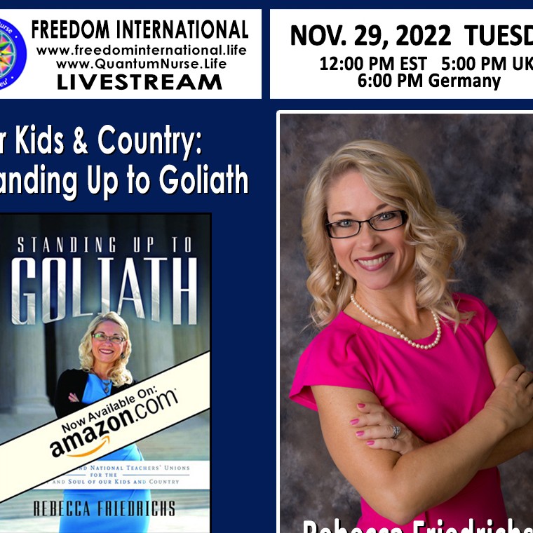 Rebecca Friedrichs- ”For Kids and Country: Standing Up to Goliath ...