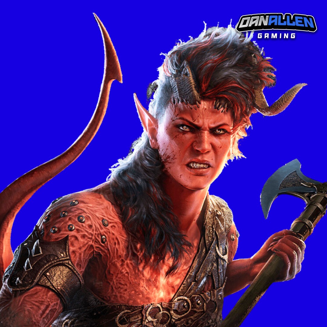 Karlach aka Samantha Béart from Baldur's Gate 3 – Dan Allen Gaming ...