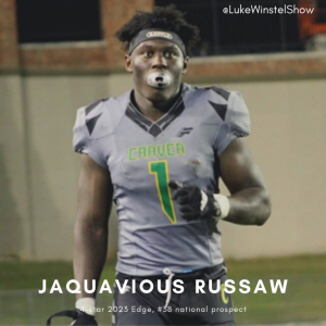 E187: Jaquavious Russaw, 4-star & #38 prospect in 2023 class | The Luke ...
