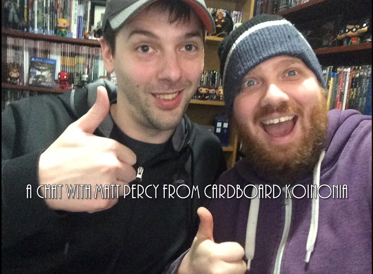 A Chat With Matt Percy from Cardboard Koinonia | One Cross Radio