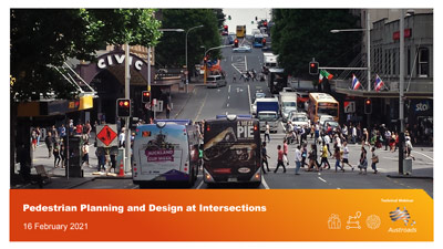 Pedestrian Planning and Design at Intersections - Austroads: Transport ...