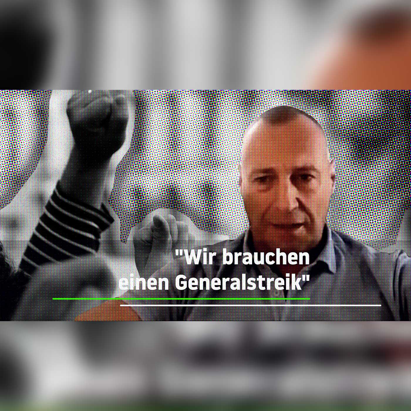 “Wir brauchen einen Generalstreik“ - Gerald Markel im Interview – RT DE ...