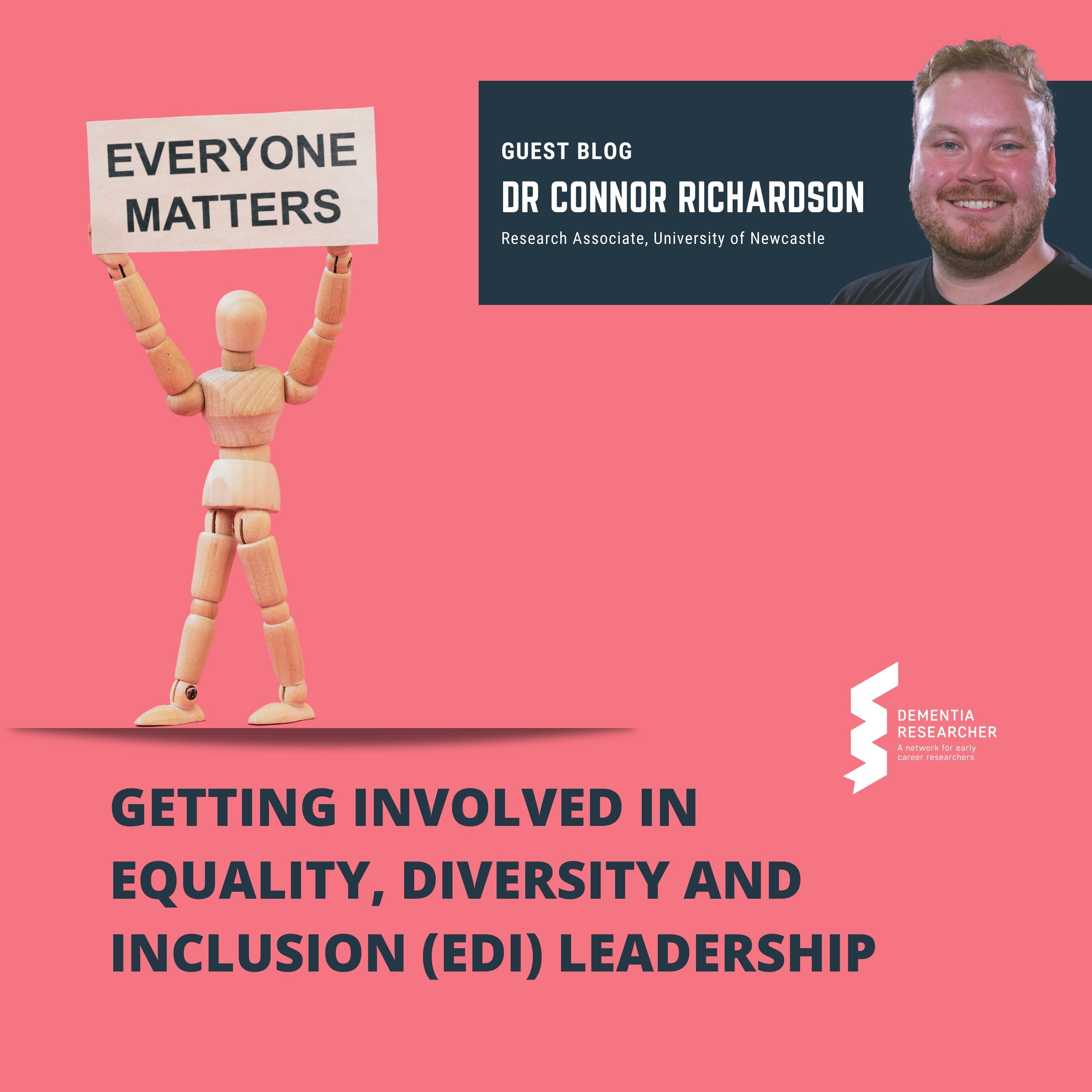 Dr Connor Richardson - Getting Involved in Equality, Diversity and ...
