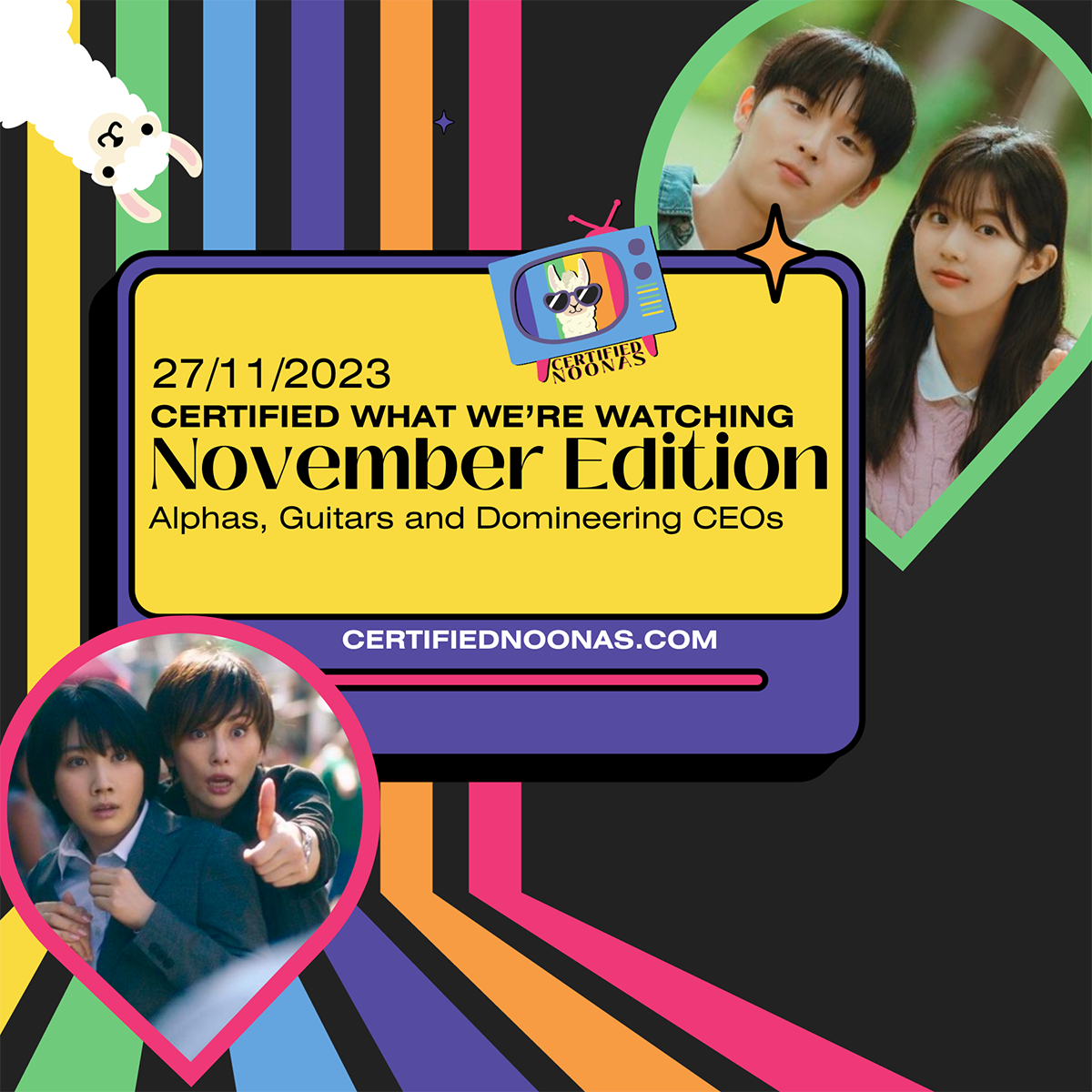 Certified What We’re Watching: November Edition – The Certified Noonas ...