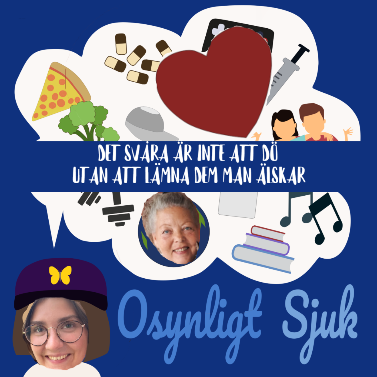 Det svåra är inte att dö utan att lämna dem man älskar - Osynligt Sjuk ...