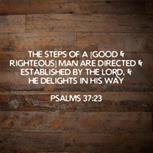 Let the Lord order our steps | Morning Devotions