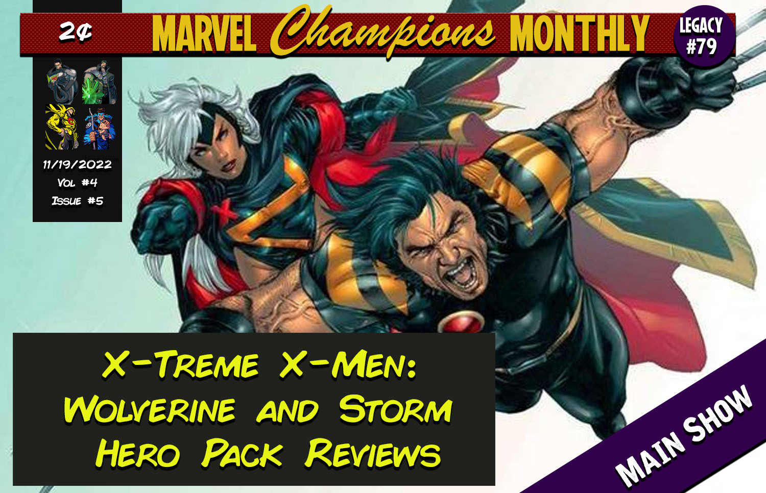 MCM Podcast: X-Treme X-Men Wolverine and Storm Hero Pack Reviews ...