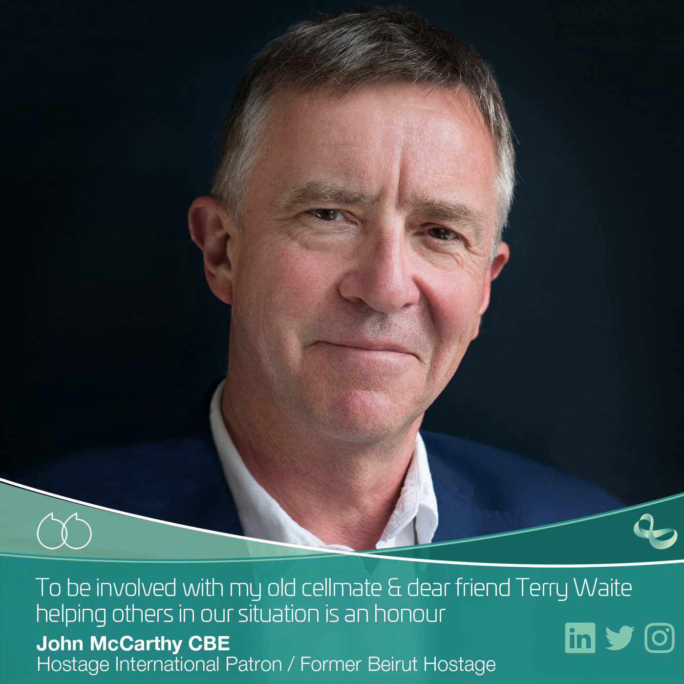 John McCarthy CBE on his role at Hostage International with Sir Terry ...