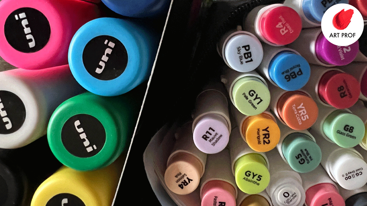 I Tried Ohuhu & Posca Markers for the First Time – Art Prof – Podcast ...