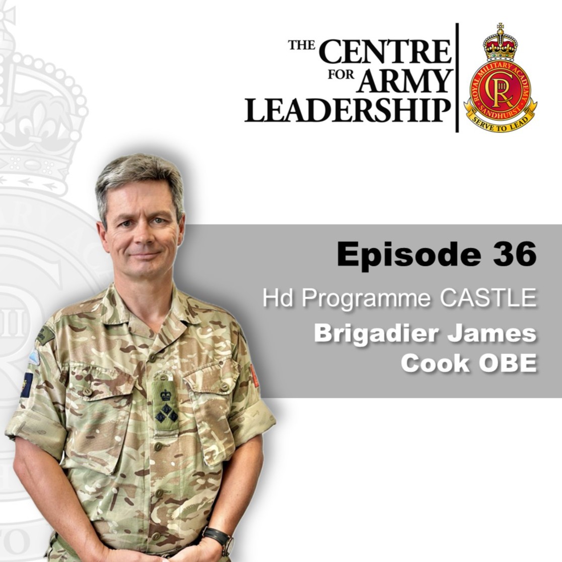 Episode 36 - Brigadier James Cook OBE Phd - Managing the Army’s ...