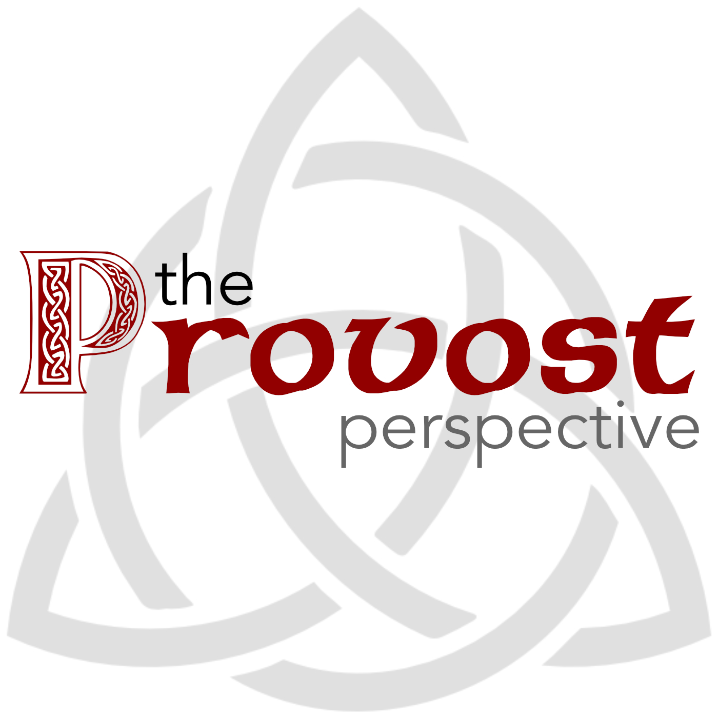 The Provost Perspective | theprovostperspective